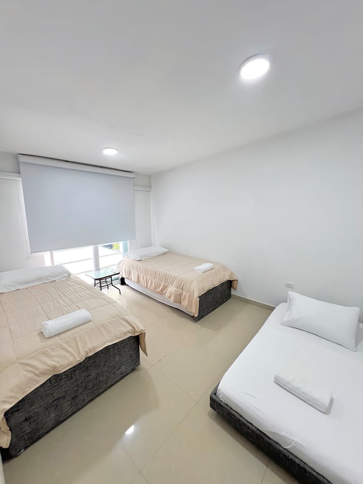 Habitación Tranquilidad Y Confort Baño Compartido - Cartagena