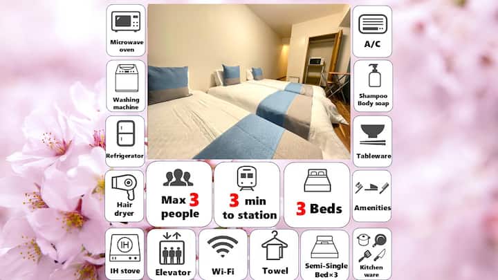 Sh31/near City Center/elevator Available - Umeda