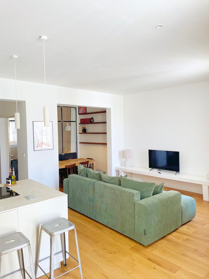 "Le Lazare" T3 Moderne, Climatisé | Centre Ville - Sète