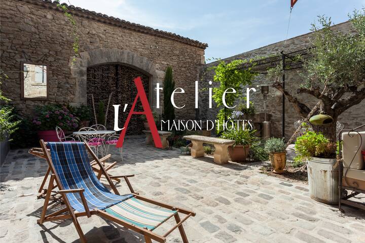 Chambres D'hôtes - L'atelier - Chambre Aragon - Frontignan