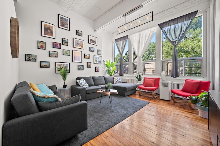Montreal Boho Charm - Central 3br Sleeps 11! - Montréal