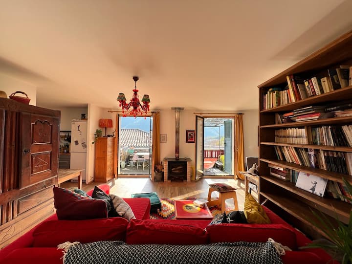 Maison éClectique Au Calme, 5 Min à Pied Des Vans - Les Vans