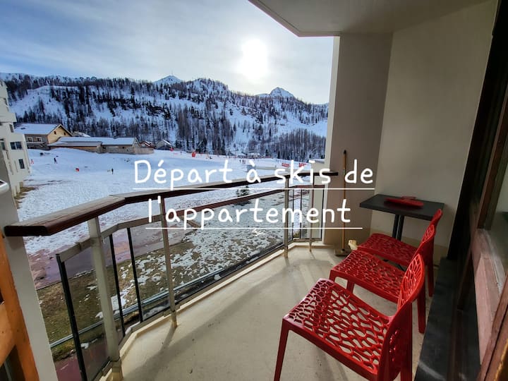 T1 /2 Rénové -Pied Des Pistes - Isola