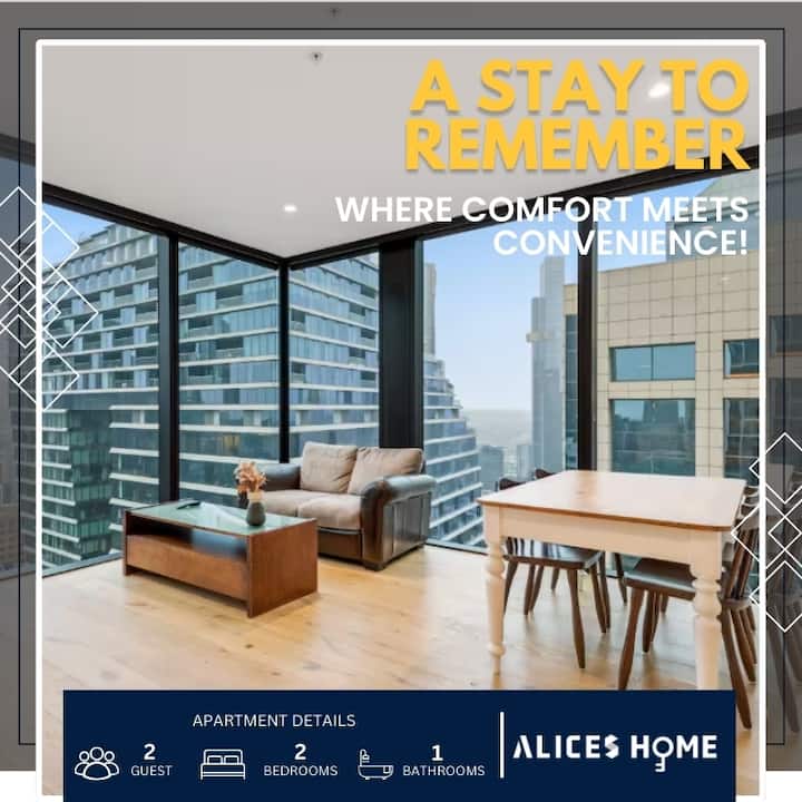 Stunning City Views 2b2b Apt In Cbd - Melbourne