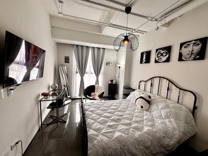 Loft Mty Center + Parking, Gym, Oxxo, Cowork - Monterrey