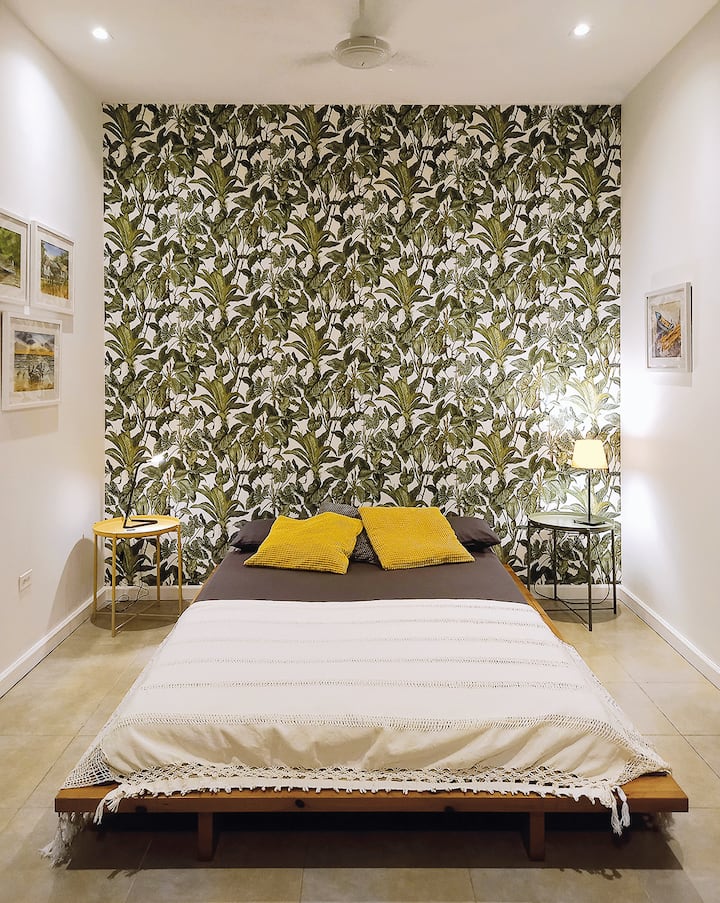 Chambre "Bungalow Tropical" Ac/bain/terrasse Privé - Managua