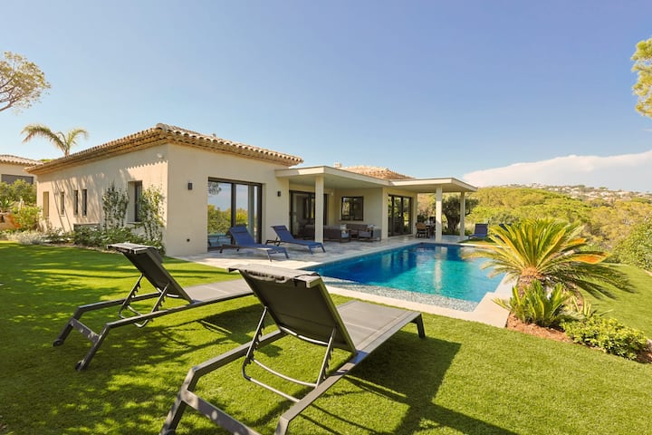 Somptueuse Villa Vue Mer, Plages à 5 Mn à Pieds - Sainte-Maxime