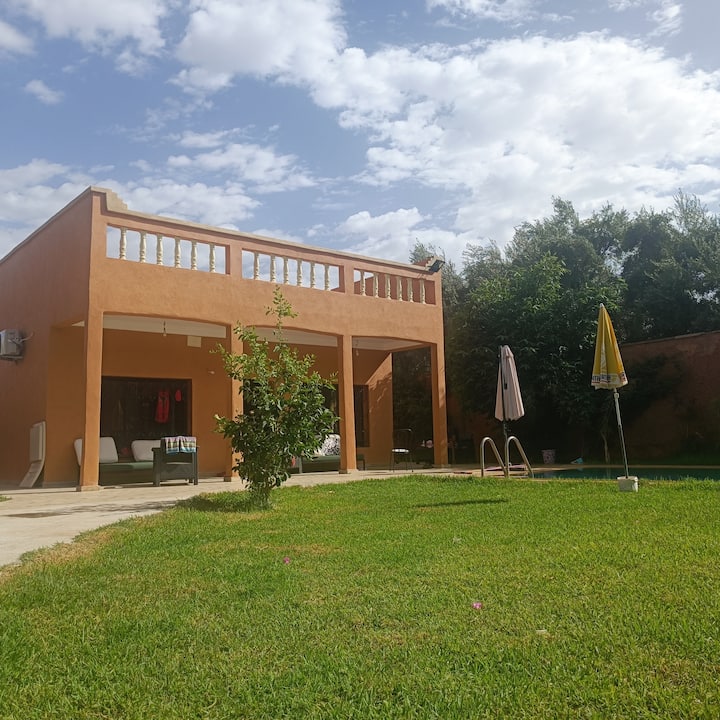 Petit Villa Pour  Famille Jardin Piscine Privée - Ourika