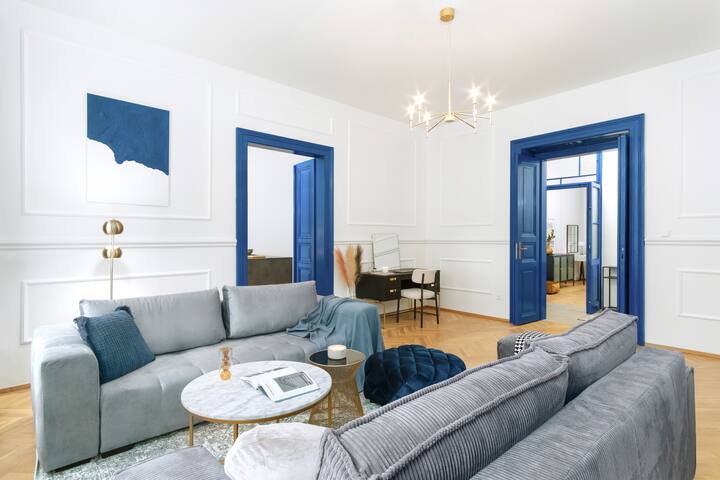 Lavish 2br Apt. W/ Bathtub • 2min>national Theatre! - Prague