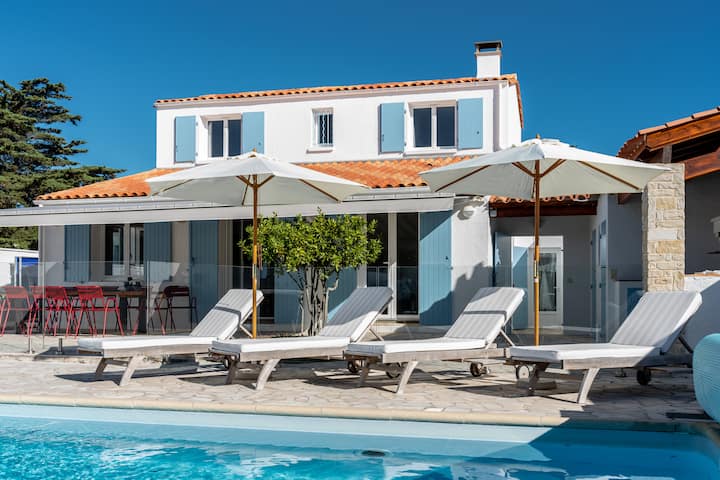 Belle Villa Tout Confort 10 P. - La Brée-les-Bains