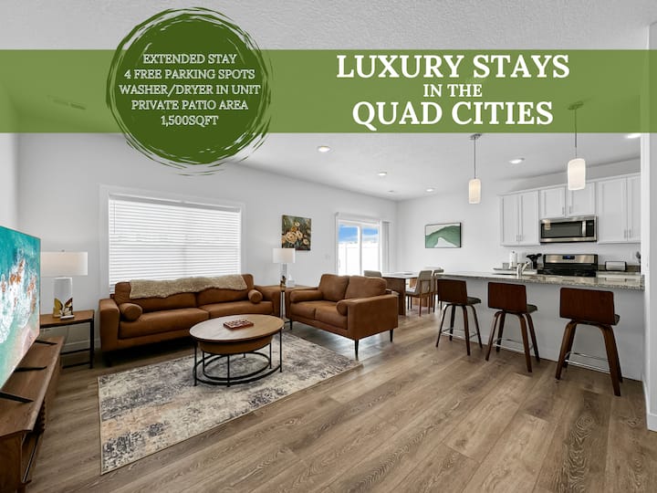 Extended Stay | Corporate | Insurance | Townhome - Davenport, IA