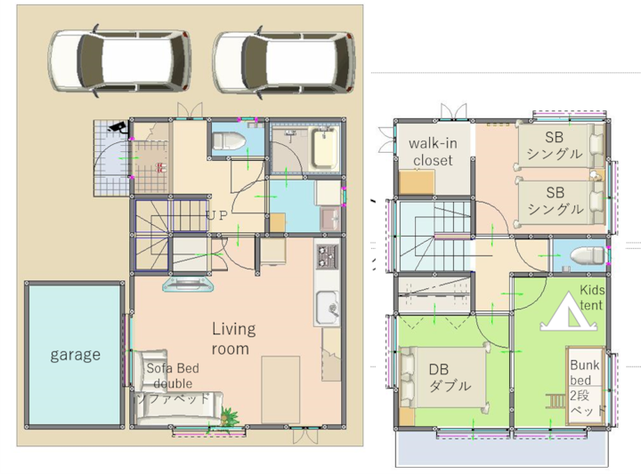 【Max8】family/２free Parking/near Highwayex/mt.fuji - Shizuoka