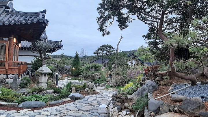 용인 정원 한옥 (단독 독채) 고담저택 펜션 - 이동면