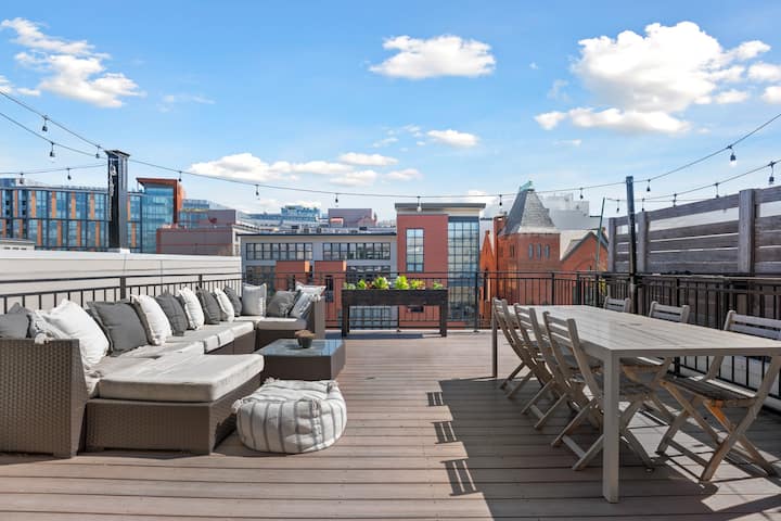 Dc Penthouse With Rooftop Terrace In U-st/shaw - Washington D. C., DC
