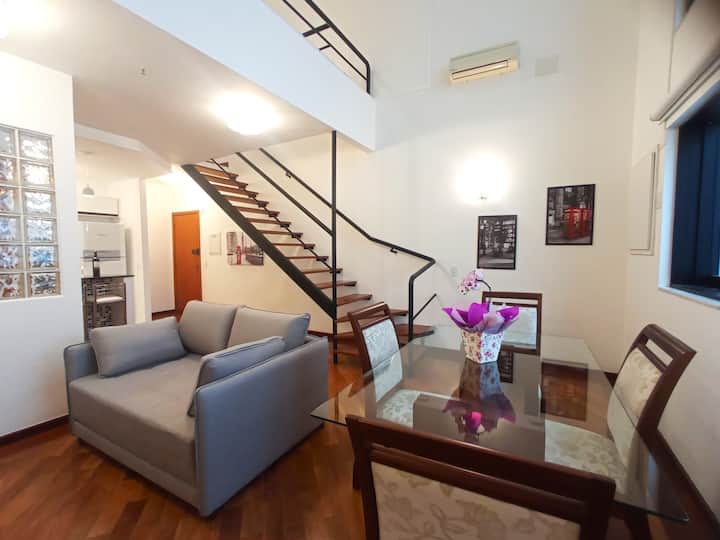 A Jóia Do Aquárius Com  Conforto - Duplex Com Ar - São José dos Campos
