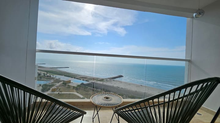 Suite - Balcon Con Vista Al Mar - Cartagena Beach - Cartagena