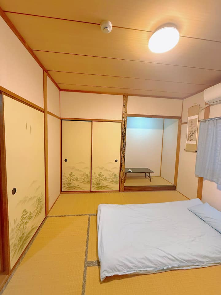 余欢〉市中心一户建三层5房丨可住10人丨关西机场大巴直达丨心斋桥丨日本桥丨黑门市场 - Osaka
