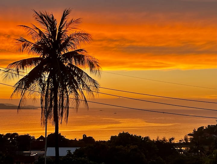 Relaxing Sunset Condo  Ideal For 1-2 Guests - Ko Samui