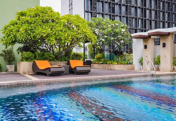 1bedroom In Sukhumvit Cbd 5 Min To Bts Phromphong - Bangkok
