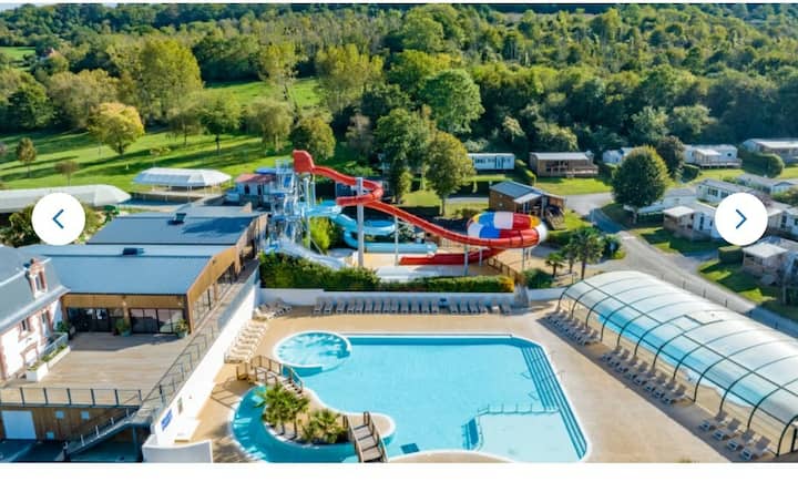 Bungalow Sur Camping Proche Mer Proche Centre - Houlgate