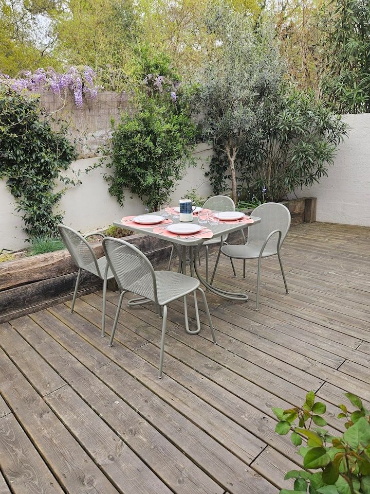 Maison 4 * Au Calme Proche Centre Et Plage - 아흑꺄숑