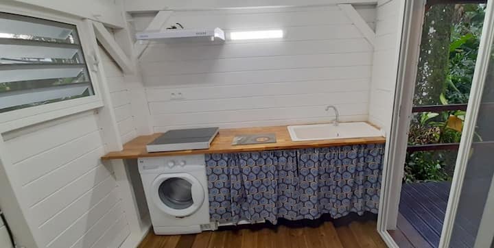 Chambres Palmeraie + Cuisine - Guadalupe