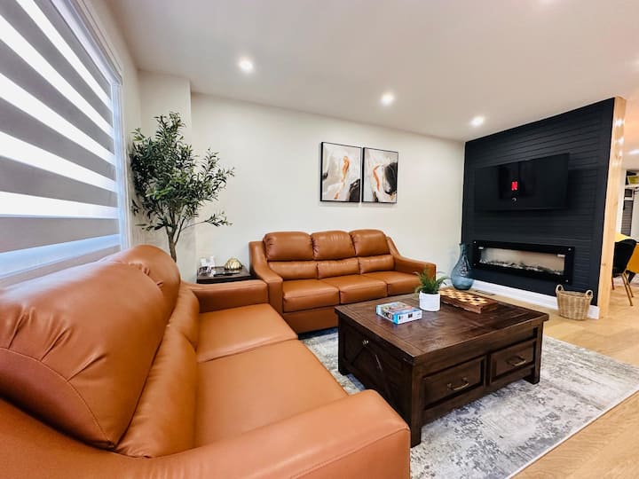 Modern 4br Home|train+airport+407|patio|2parking - Brampton