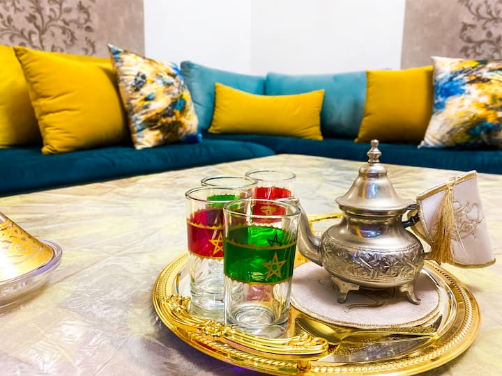 The Charming Apt + Airport Transfer & Excursions - Marrakech