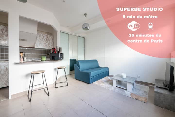 Superbe & Chaleureux Studio - Bagnolet
