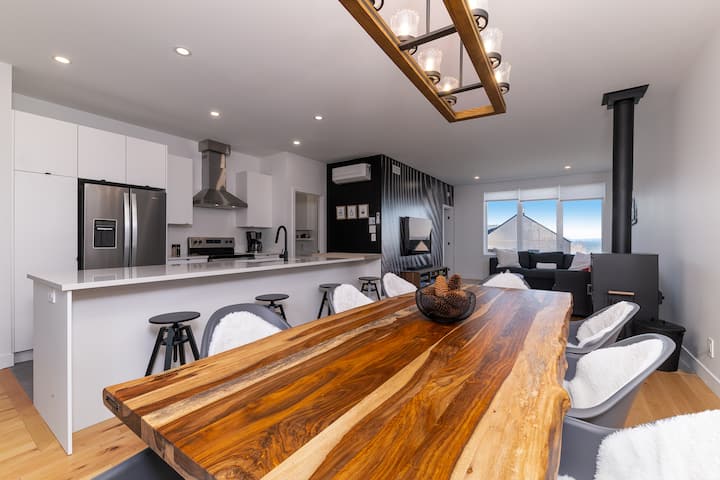 Chalet Grande-pointe 24 | Spa Vélo Ski | Le Massif - Baie-Saint-Paul