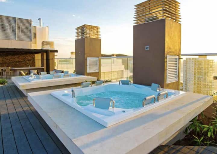 Apto Frente Al Mar Santa Marta. - コロンビー サンタ・マルタ