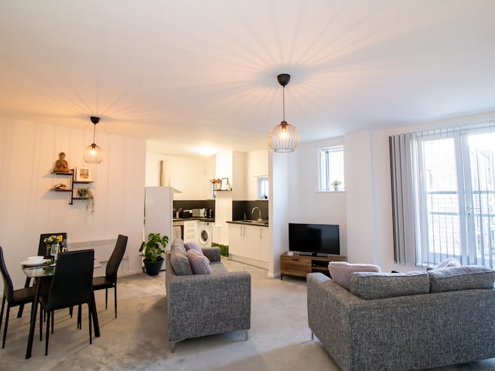 Modern, Minimalistic Apartment In City Centre- Ptk - Newcastle upon Tyne