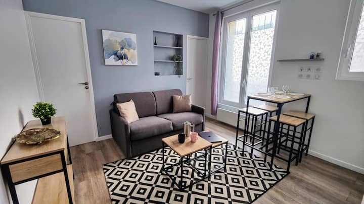 Bel Appartement Calme Et Moderne - Boulogne-Billancourt