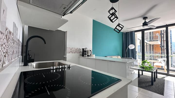 Quiet/fastest Wi-fi/luxurious Apartment - San José