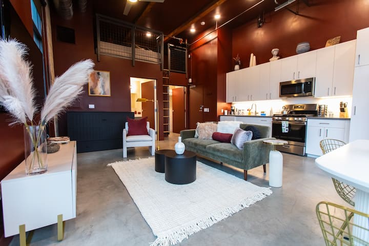 Studio Loft | Garage Door | Murphy Bed | Dtsa | Ac - 터스틴