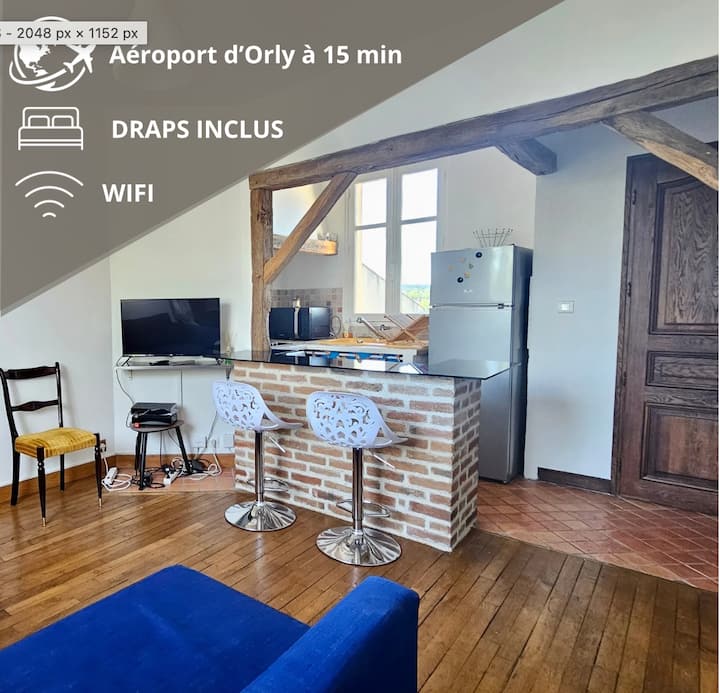 Petit Cocon à 25 Min De Paris Et D'orly - 安東尼