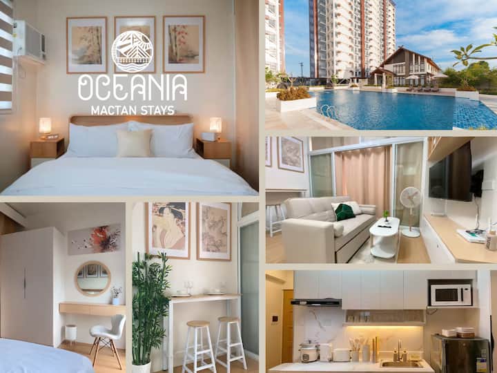 Cozy 1br W/ Balcony Near Mactan Airport- Muji Room - Lapu-Lapu City