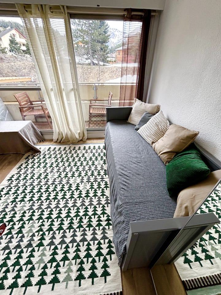 Studio En Plein Cœur D’auron - Saint-Étienne-de-Tinée