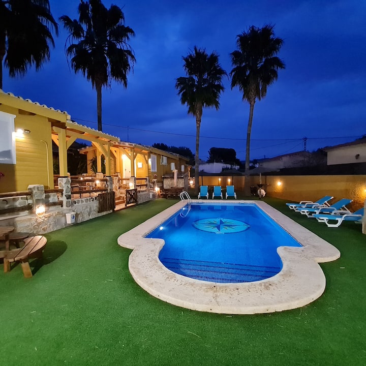 Villa Maribel, Casa Altea Con Piscina - Jijona