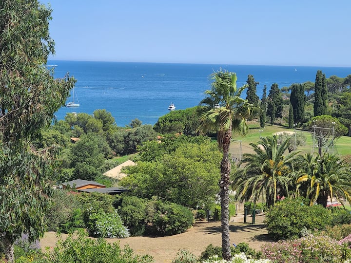 Rev'azur T1 - Vue Mer - Grande Terrasse - Agay Plage