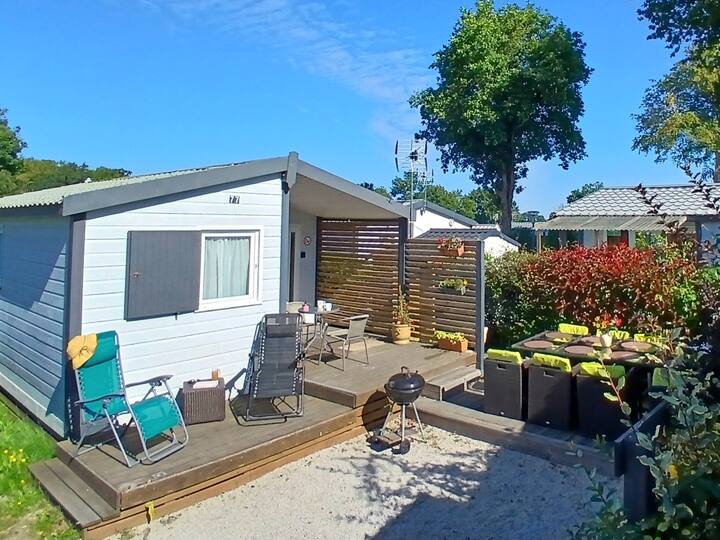 L’émeraude : Bungalow Avec Piscine - Proche Plages - Plage de Saint-Jacut-de-la-Mer