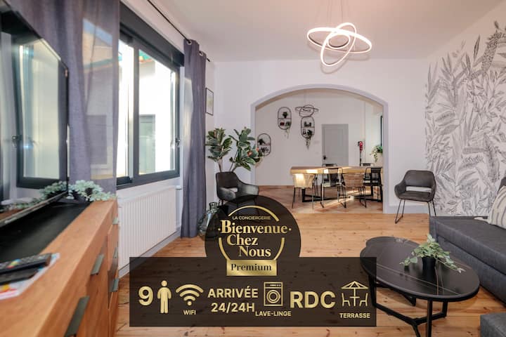 Maison 9 Couchages Avec Extérieur - Clermont-Ferrand