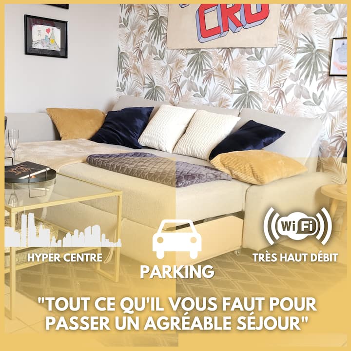 Gite Urbain - La Capsule + Parking - Épernay