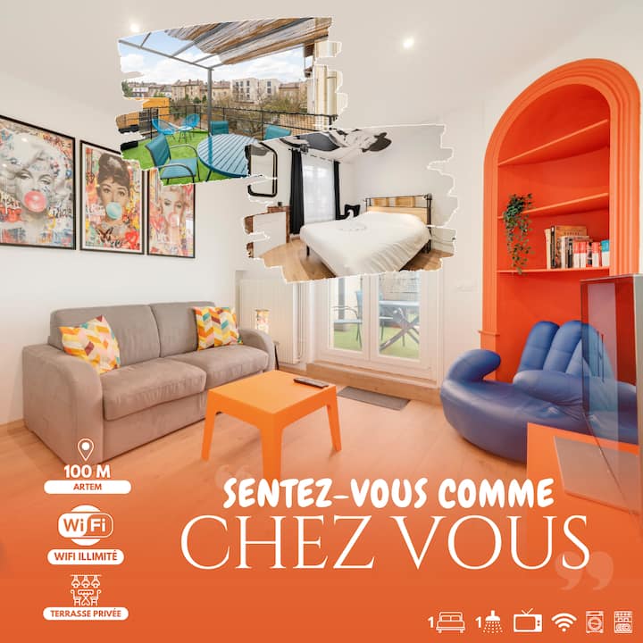 Appartement Exceptionnel Avec Terrasse De 18 M² - Vandœuvre-lès-Nancy