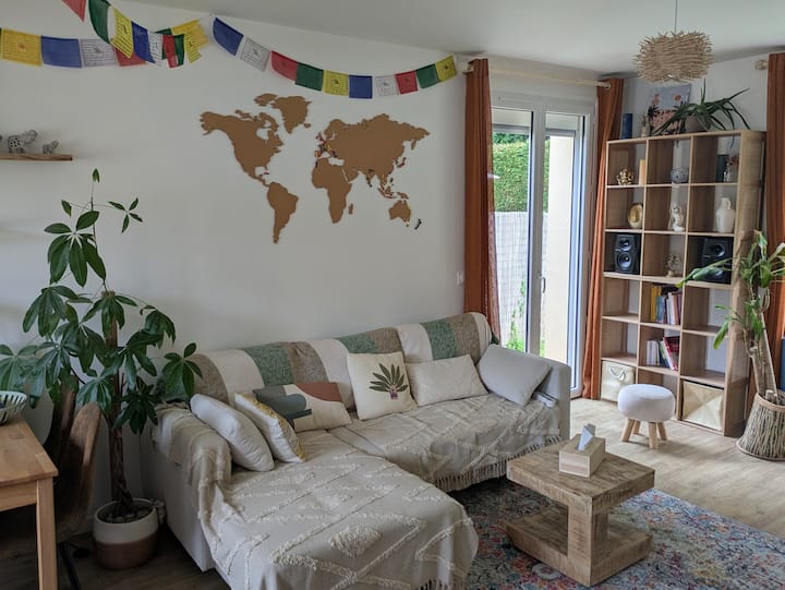 "Sweet Home" Maison Parking & Jardin - Étretat