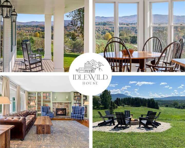 Idlewild House - Views, Ski, Kayaks, Sledding Hill - Morristown, VT