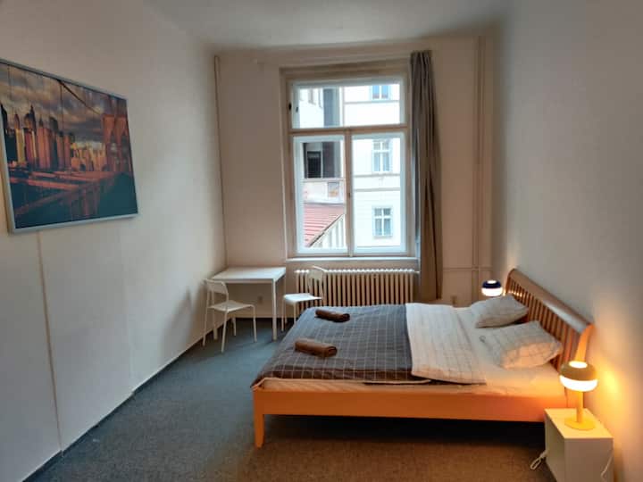 Spacious Private Room In Center - 布拉格