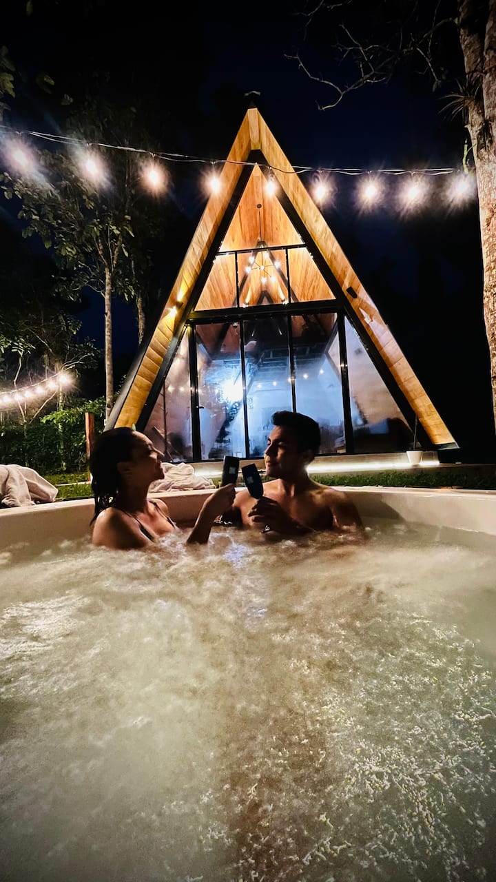 Chalet De Lujo En Finca Privada Con Jacuzzi - Santo Domingo de los Tsachilas