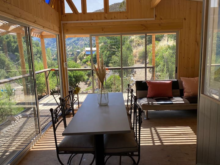 Pobeda Del Valle-desconexión-piscina -Sauna- 5pax - San José de Maipo