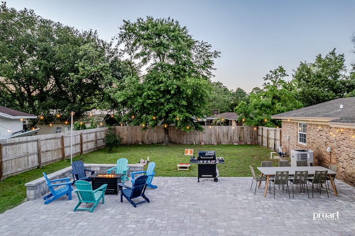 Pool & Fire Pit - 5 Mi To Okaloosa Island Beaches - Fort Walton Beach, FL
